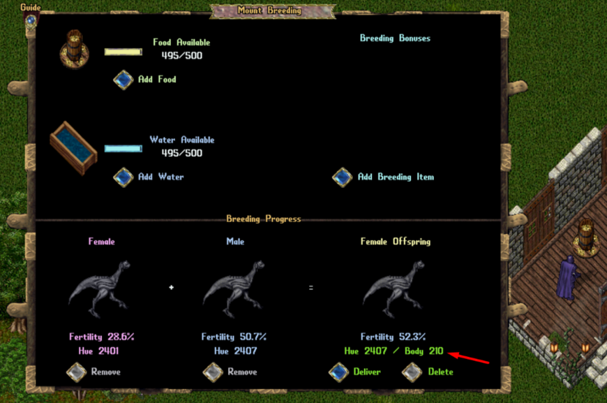 Mount Breeding - UO Outlands Wiki